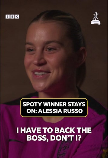 Alessia Russo Shines Among SPOTY Icons