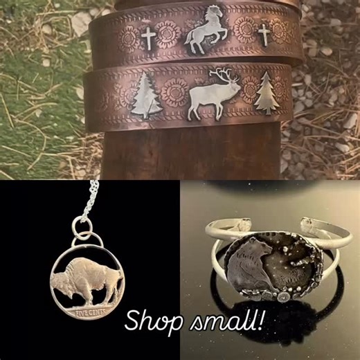 Looking for a special gift? Original pieces are ready to ship. Order your perfect gift for that special person in your life. www.wyomingsilvers.com#westernjewelry #wyomingartist #handcraftedjewelry #artisanjewelry #jewelrydesigner #wyomingjewelryartist | wyoming silvers