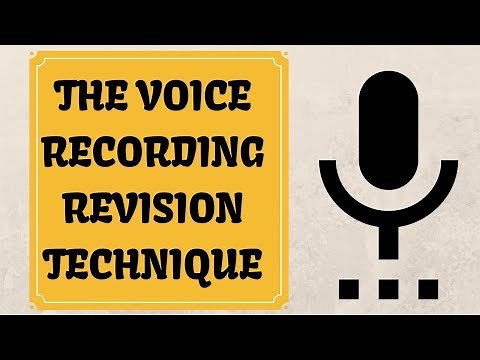 How to VOICE RECORD YOUR STUDY NOTES.This technique is perfect for definitions/topics/audiolearners.
