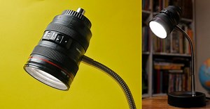 How to Make a Camera Lens Lamp