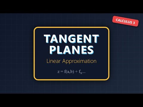 Tangent Plane & Linear Approximation | Calculus 3 Visualized