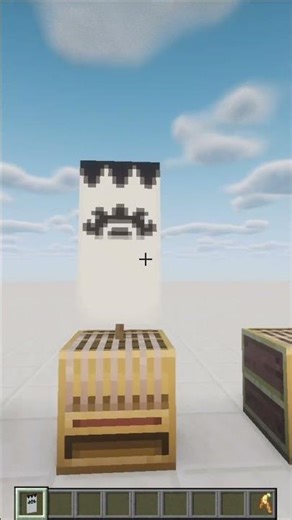 PANDA BANNER #minecraft #minecraftbuilding #minecrafttutorial #comofazerbanner #tutorial
