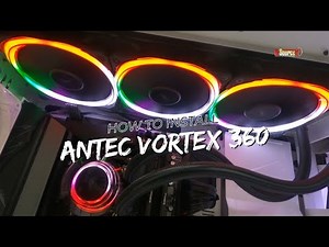 How to install Antec Vortex 360 liquid Cooler | Insource IT