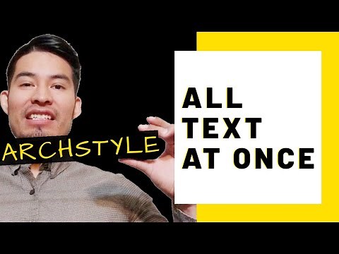 How to Change Text Styles in Autocad Globally | Modify Font Text Autocad