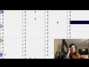 Easy Country Fiddle Warm Up Pentatonic, Double Stops, Suspensions
