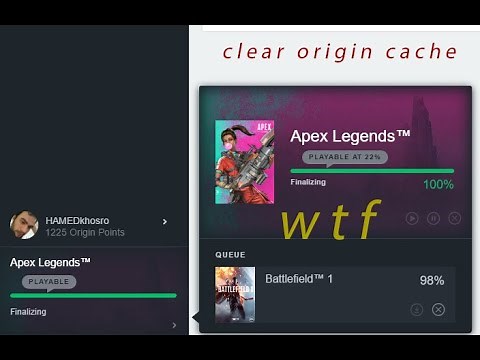 delete origin cache fix all origin problems stuck 98% & stuck finalizing