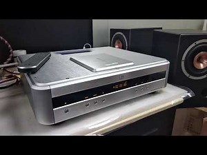 Shanling CD3.2 vacuum tube CD player XLR full balance Top-load Hi-end testing before sending.