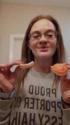 @MyCushionGrip removal #tutorial #fyp #dentures #cushiongrip #toothless