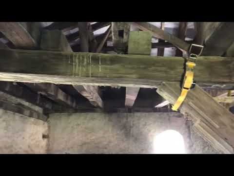 Top of Tower - Removal & Restructuring of the rotten beams (1)