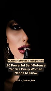 9 out of 10 women experience Manipulation, if you don't know how to protect yourself or aware of these tactics that can ruin lives, you are at risks. Manipulation don't just happened in relationships, it happens within family, friendships, harmful strangers, even children will test your boundaries, so how do you subtly respond? Learn the games! As a woman, if a stranger is trying to harm you, how are you supposed to protect yourself if he is armed? It's Mind Games girl, panicking = powerless, po