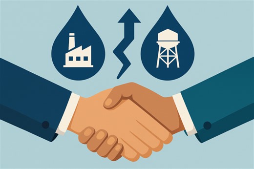 Un pari audacieux dans l'eau