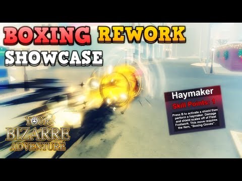 BOXING REWORK SHOWCASE and how to get it! 🥊 | YBA