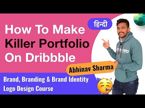 How To Upload Your portfolio On Dribbble For Free | Abhinav Sharma | Ui Ux Designer