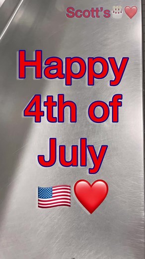 Have a safe and happy 4th🇺🇸❤️ #scottscakelove | Scott’s Cake Love