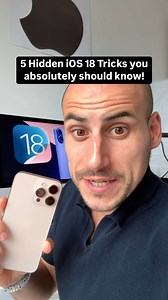 I bet you didn’t know them all! _____ #ios18 #iphonetricks #iphonehacks #iphone16 #refinedsign | AppleDsign