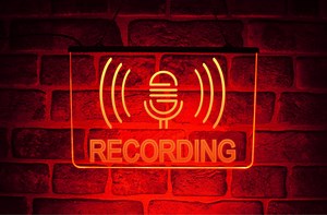 Recording on Air Neon LED Light Sign | Window or Wall Hanging Display for Music Radio DJ Studio - Etsy UK