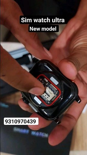 Sim watch ultra🔥|fist time in India 4G apple ultra watch whit sim card| all app working #shots