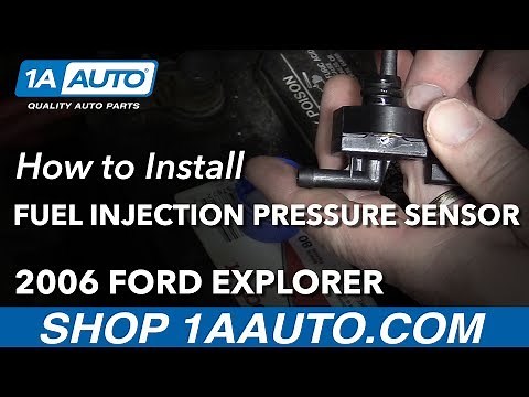 How to Replace Fuel Injection Pressure Sensor 06-09 Ford Explorer