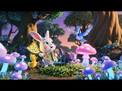 Roro and dodo and friends overcome dangerous challenges in the mysterious forest