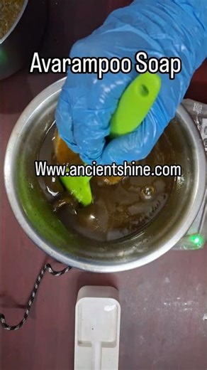 Traditional Avarampoo Soap 🌿 Cold Process Making & Benefits | Chemical Free Skincare Tamil