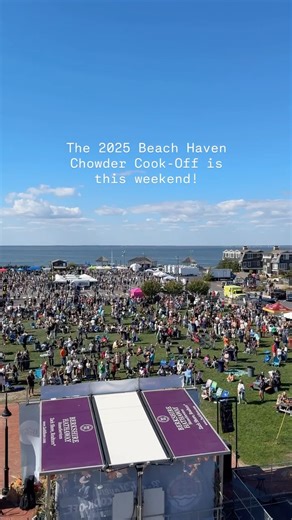 Beach Haven Chamber on Instagram: "The 2025 Beach Haven Chowder Cook-Off is THIS WEEKEND! 🎉🍻 🔗Click the link in our bio to purchase your ticket for the Cook-Off event on Sunday!"