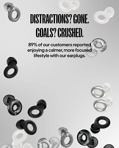 Join 10 million who love Loop Earplugs! 💖 Whether you want to filter out office chatter or achieve deeper focus - we’ve got you covered! 😎 | Loop