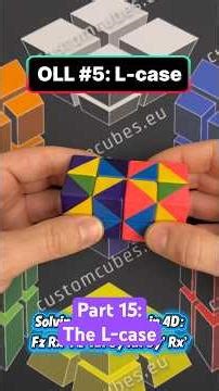 How to play with the 2x2x2x2 4D Magic Cube (Part 15): The L-case