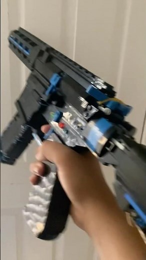 lego working ar 15 by ​⁠‪@brick_ballistics‬ ​⁠‪@SHRAPNEL_LEGO‬ ​⁠‪@amarms134‬