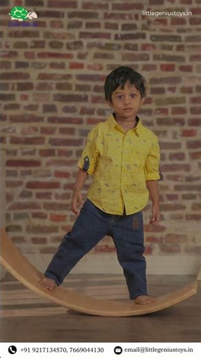 The Best Wooden Balance Board for Kids | Little Genius Toys