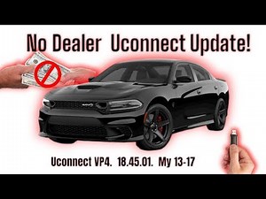 Uconnect VP3/VP4 Update - No Dealer! (Update 18.45.01 My 13-17)