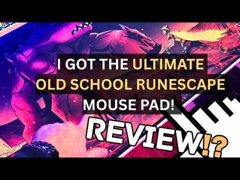 I Got the Ultimate OSRS Mouse Mat… Honest Review ‪@RunecraftedOSRS‬ ‪@99SlayerTab‬