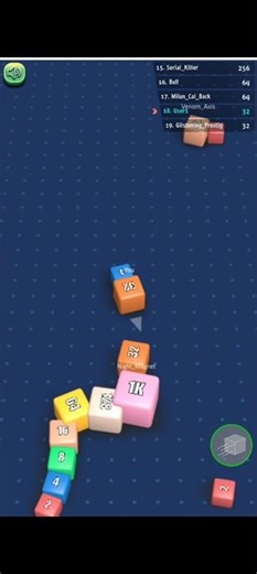 Impossible Snake Speed Run 😱 | Box Snake Game Shorts