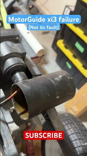 MotorGuide xi3 failure! When the motor seals fail 🤦‍♂️😂 #kayakfishing #bassfishing #kayak