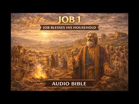 📖 Job 1 (Audio Bible) | Faith Tested, Suffering Begins, God Remains Sovereign