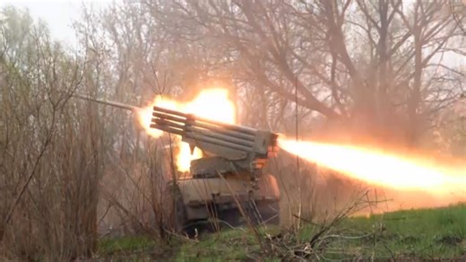 Rockets Launched In Artillery Duel Near Kharkiv