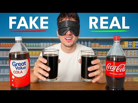Testing Name Brand vs Walmart Food!
