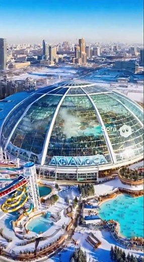 Аквамосква: Гигантский аквапарк будущего 😲 #бассейн #стройка