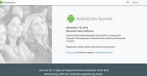 Google bringing back the Android Dev Summit w/ 2018 conference set for November 7-8