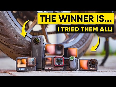 Best Action Camera for Motorcycle - DJI vs INSTA360 vs GOPRO