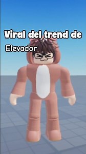 El trend del elevador que llegué tarde #roblox #like #viral #kenwichi