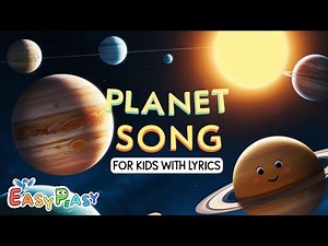 🌍 Planets Song for Kids | Learn the Solar System with Lyrics!