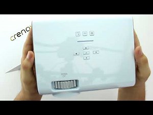 Unboxing Beamer Crenova Videoprojektor XPE496 Mini Heimkino Beamer HD