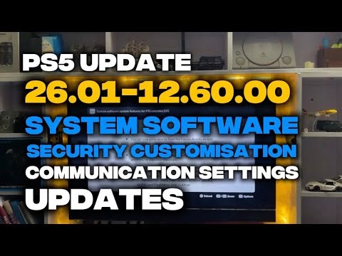 PS5 System Software UPDATE-New Security Settings And More Features