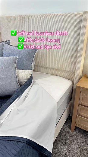 white hotel style sheets \t•\thotel feel bedding \t•\tcrisp white sheets \t•\taffordable luxury sheets \t•\tsoft white bed sheets \t•\tclassic hotel bedding look \t•\tbreathable white sheets \t•\tsmooth hotel inspired sheets \t•\tminimal luxury bedding \t•\tbudget friendly hotel sheets \t•\tclean white bedding aesthetic \t•\teveryday luxury sheets \t•\tguest room bedding upgrade \t•\tcozy polished bed look #HotelFeelAtHome #AffordableLuxury #WhiteBedding #BedroomUpgrade #TikTokShopFinds