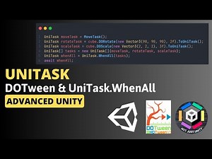 UniTask.WhenAll: CLEAN synchronous DOTween code