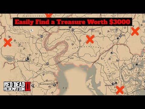 Secret Treasure Map Location You Never Noticed in Red Dead! RDR 2