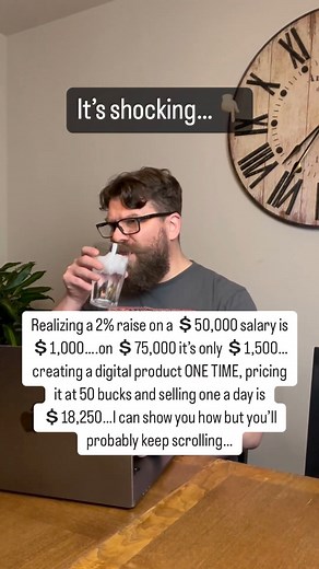 105K views · 130 reactions | I am not saying to quit your job and hope for the best. But…a side hustle will bring you in way more than your yearly salary increase will! Read first comment to learn more #bestlegitsidehustles2024 #waystomakemoneyonline2024 #sidehustletips2024 #passiveincomeideas2024 #sidehustle2024 #startanonlinebusiness2024 #digitalmarketingtips2024 #passiveincome2024 | Jay Hrycuik | Facebook