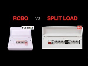 RCBO vs `Split load dual RCD
