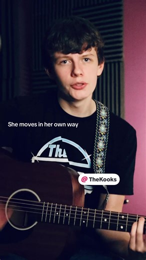 Cover of She moves in her own way @The Kooks #indiemusic #fyp #singersongwriter #fy #singer