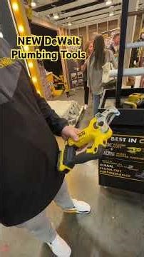 NEW! DeWalt Plumbing Tools #lowespartner #lowescreatorsummit #ad